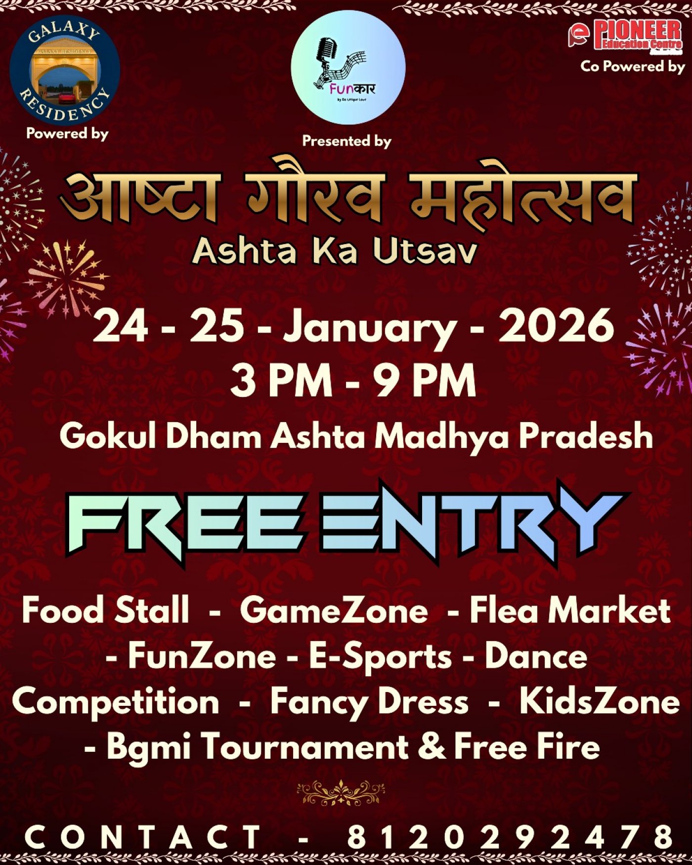 आष्टा गौरव महोत्सव Tickets, Ashta, Sehore, 24 January to 25 January ...