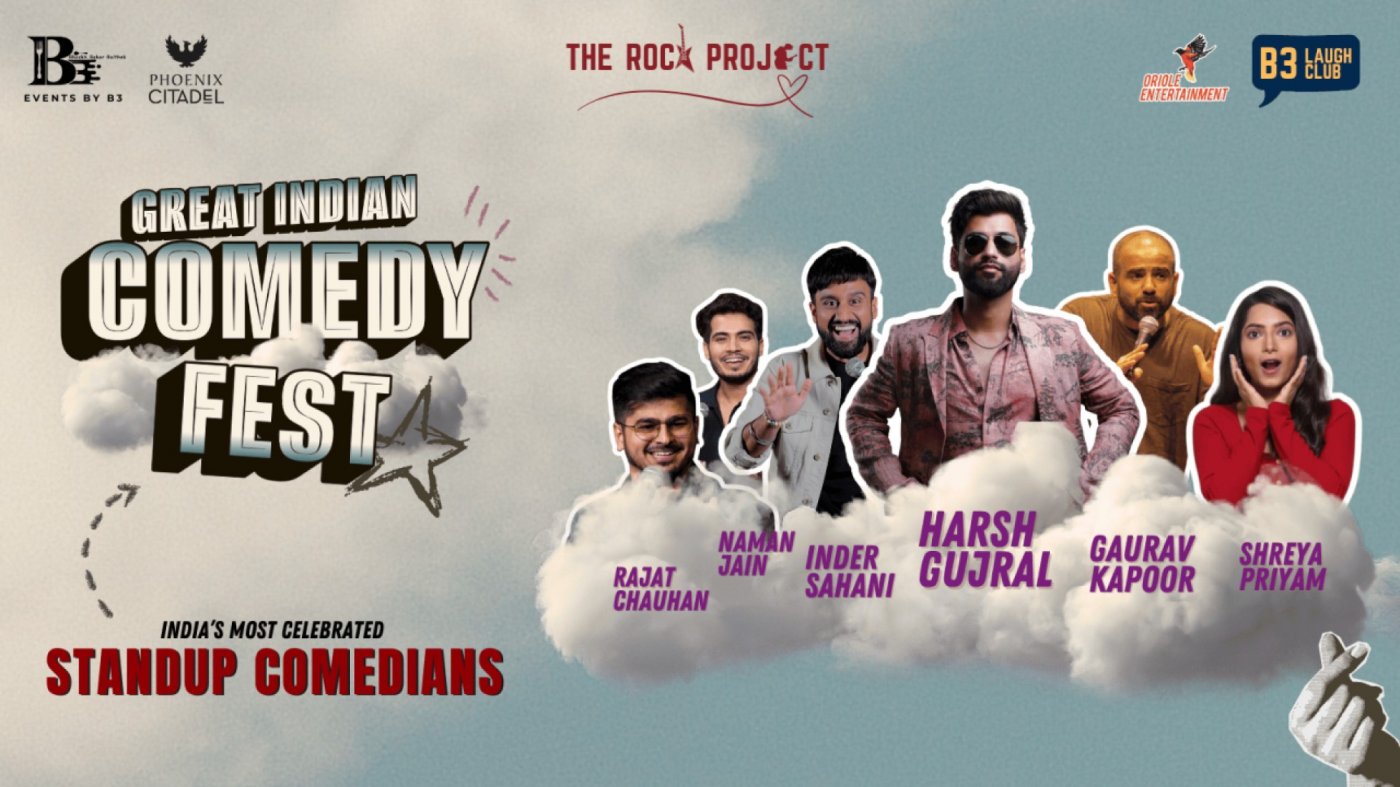 Great Indian Comedy Fest Indore | Upcoming Events in Indore, Phoenix ...