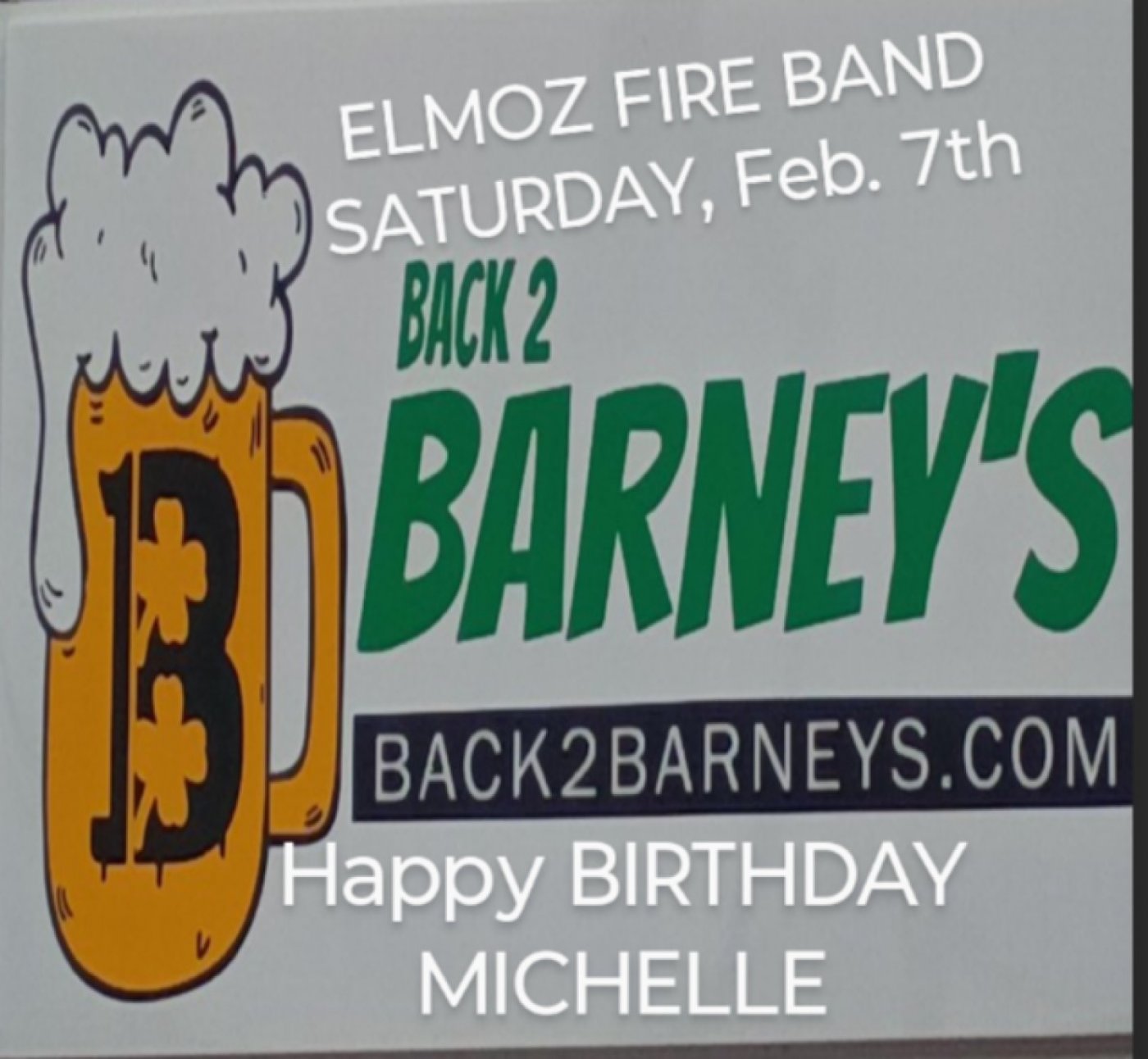 Back2Barneys welcomes back ELMOZ FIRE Tickets, Back 2 Barney’s ...