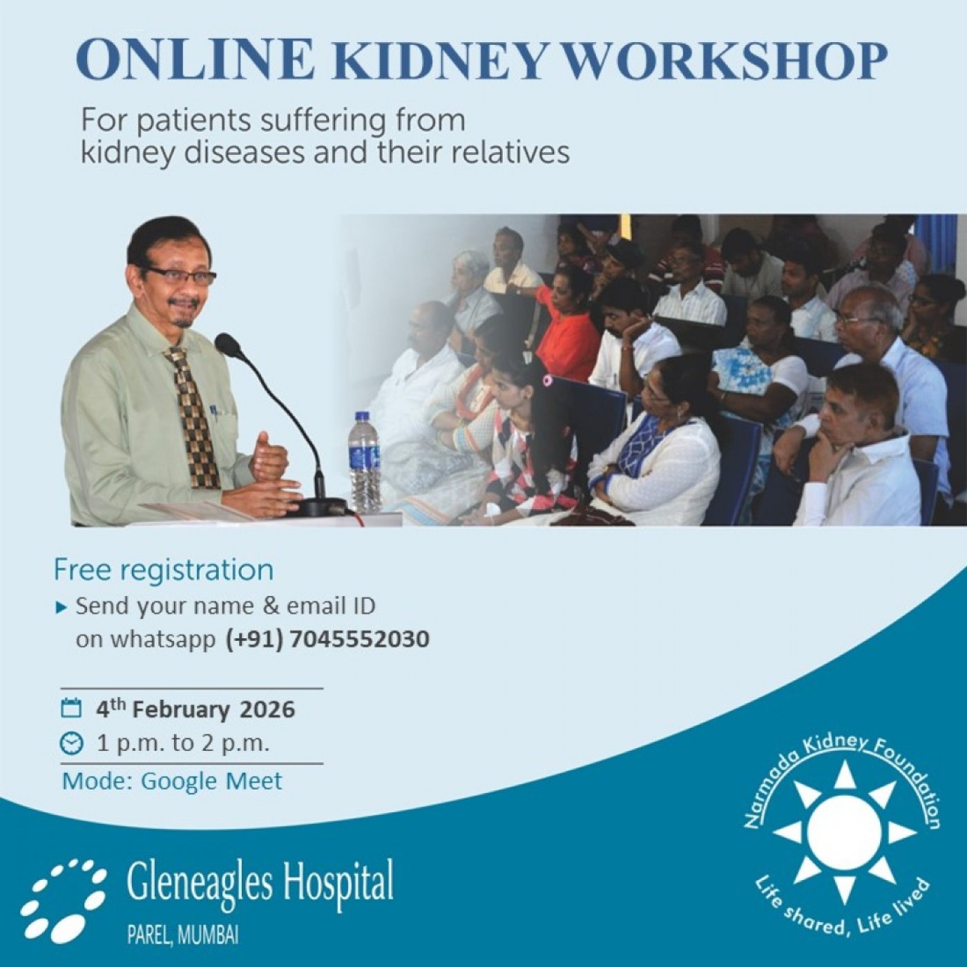 Online Kidney Workshop Tickets, February 4 to February 25 | AllEvents