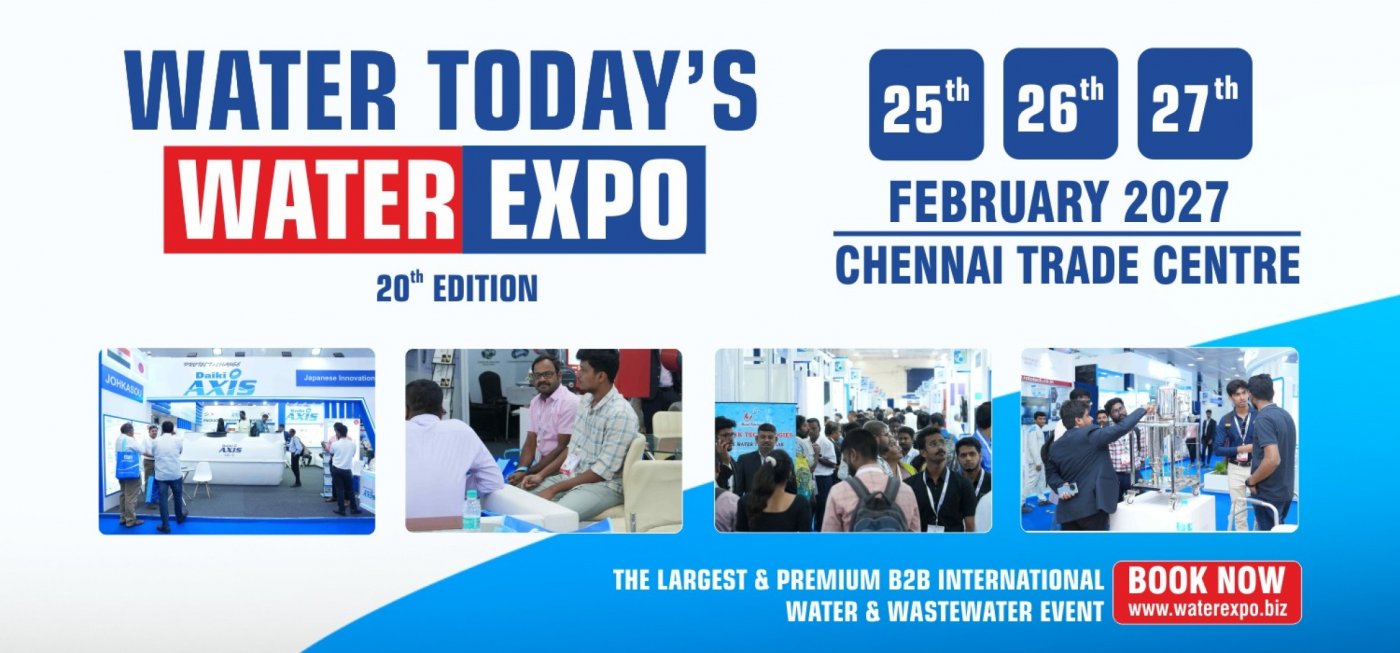 Water Todays Water Expo 2027 Tickets, Chennai Trade Centre ...
