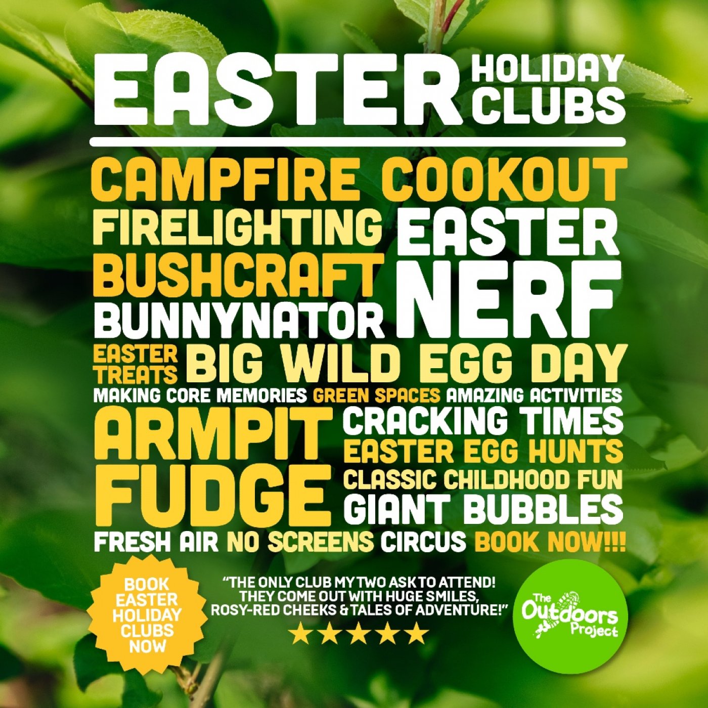 Easter Holiday Clubs | Kids Outdoor Adventures & Games | The Outdoors ...