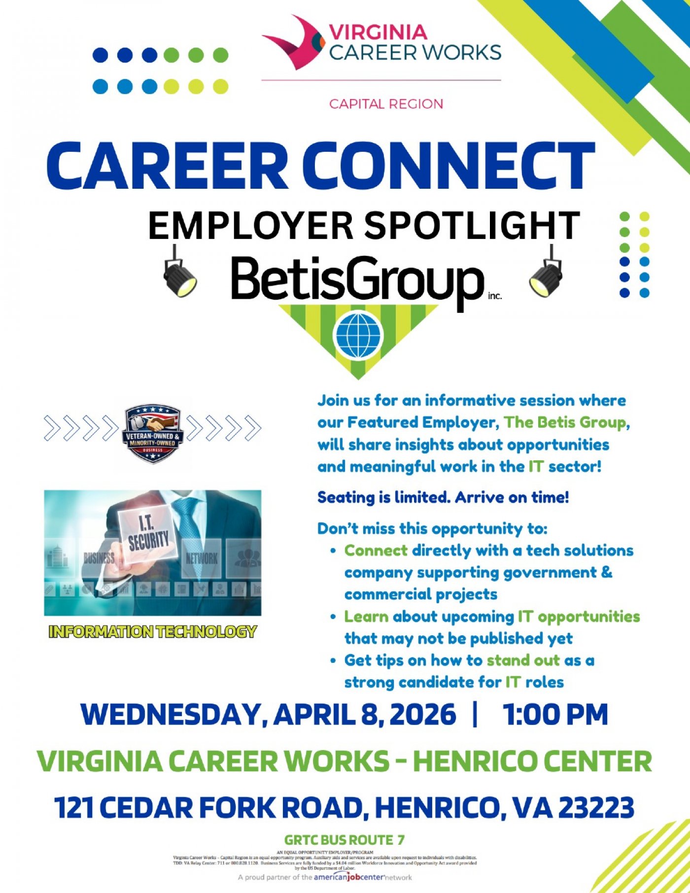 Virginia Career Works – Capital Region’s April 2026 Career Connect ...