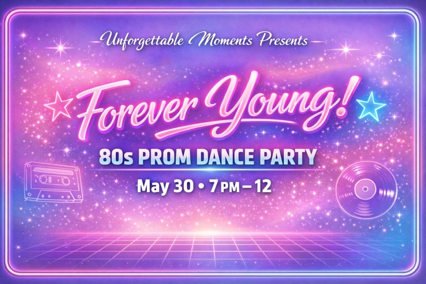 Forever Young - 80s Prom Tickets, Magnolia , Dubuque, 30 May to 31 May ...