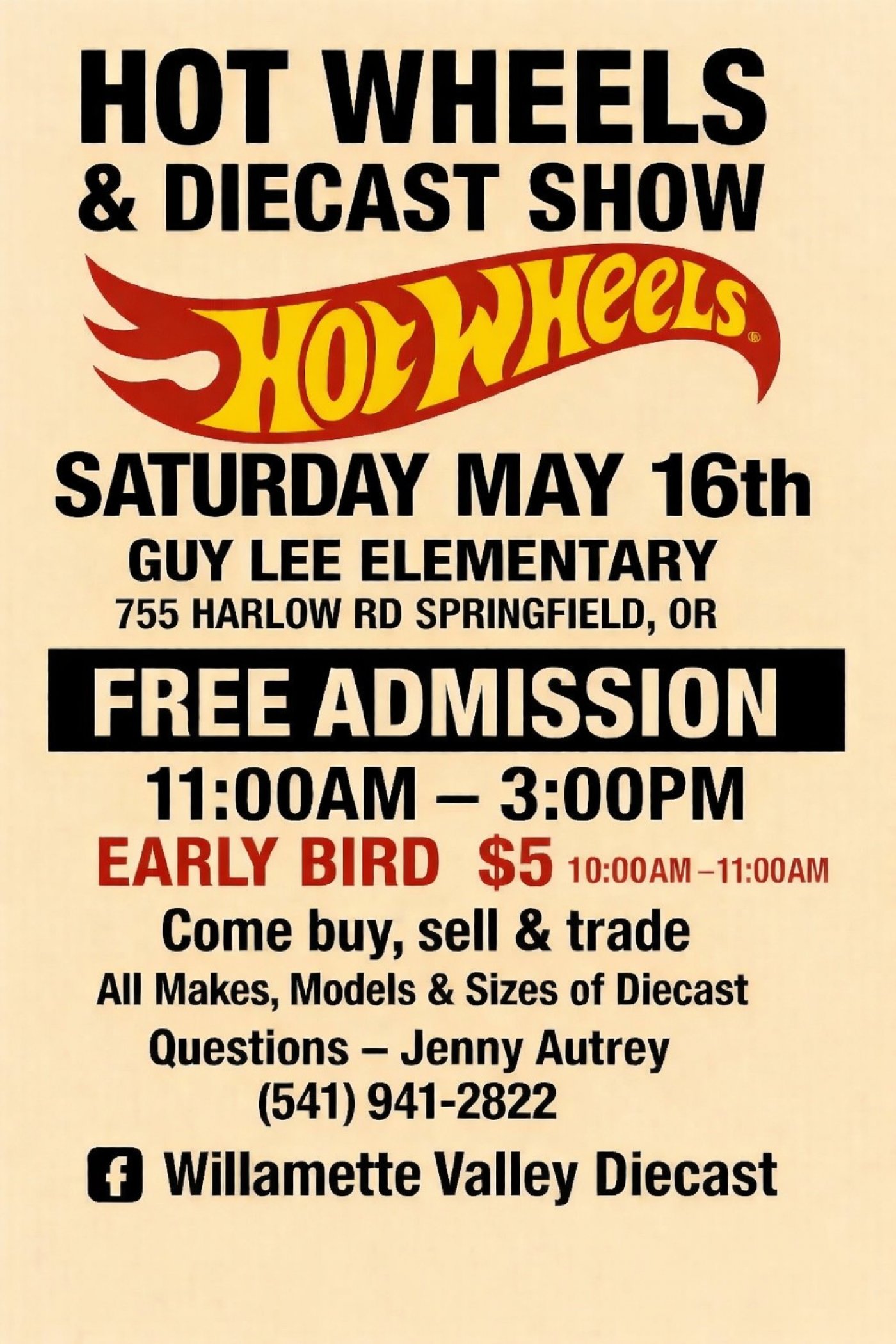 Spring Hot Wheels & Diecast Show, Guy Lee Elementary School ...