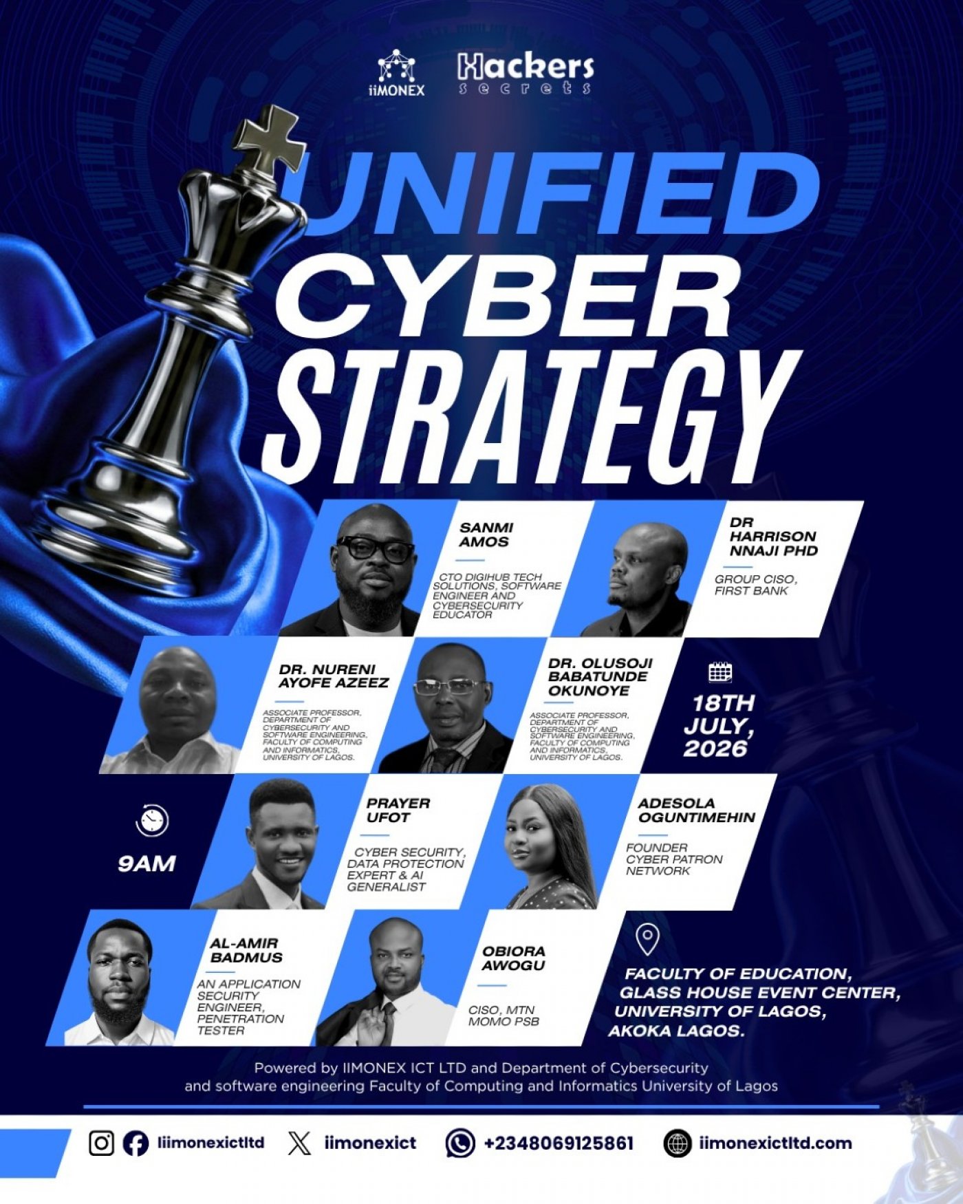 The Hackers Secret Conference 2026, University Of Lagos, 18 July 2026 ...