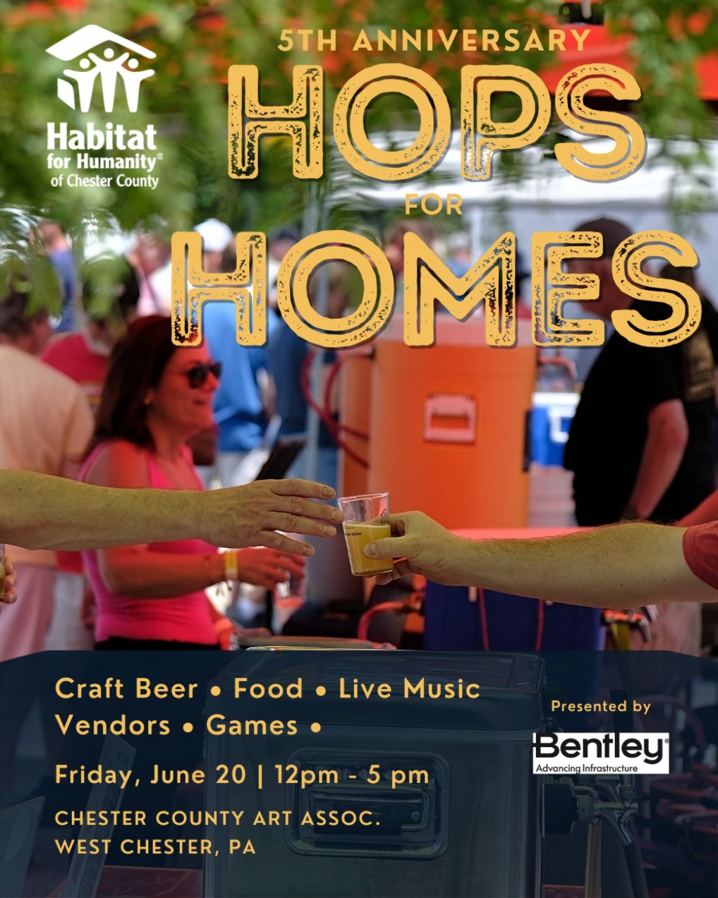 2026 Hops for Homes Beer Festival, Chester County Art Association ...