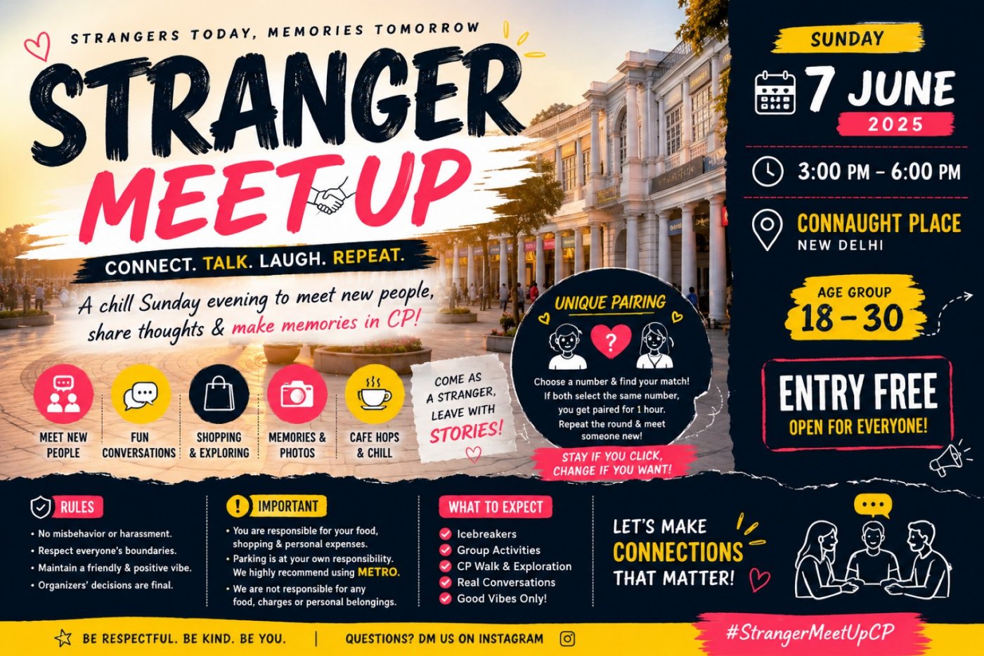 Strange meet up Tickets, Delhi, New Delhi, 7 June 2026 | AllEvents