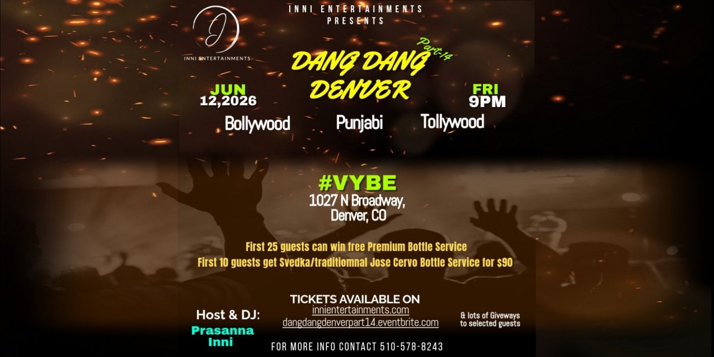Dang Dang Denver Part-14 Tickets, #VYbe, Denver, 12 June to 13 June ...