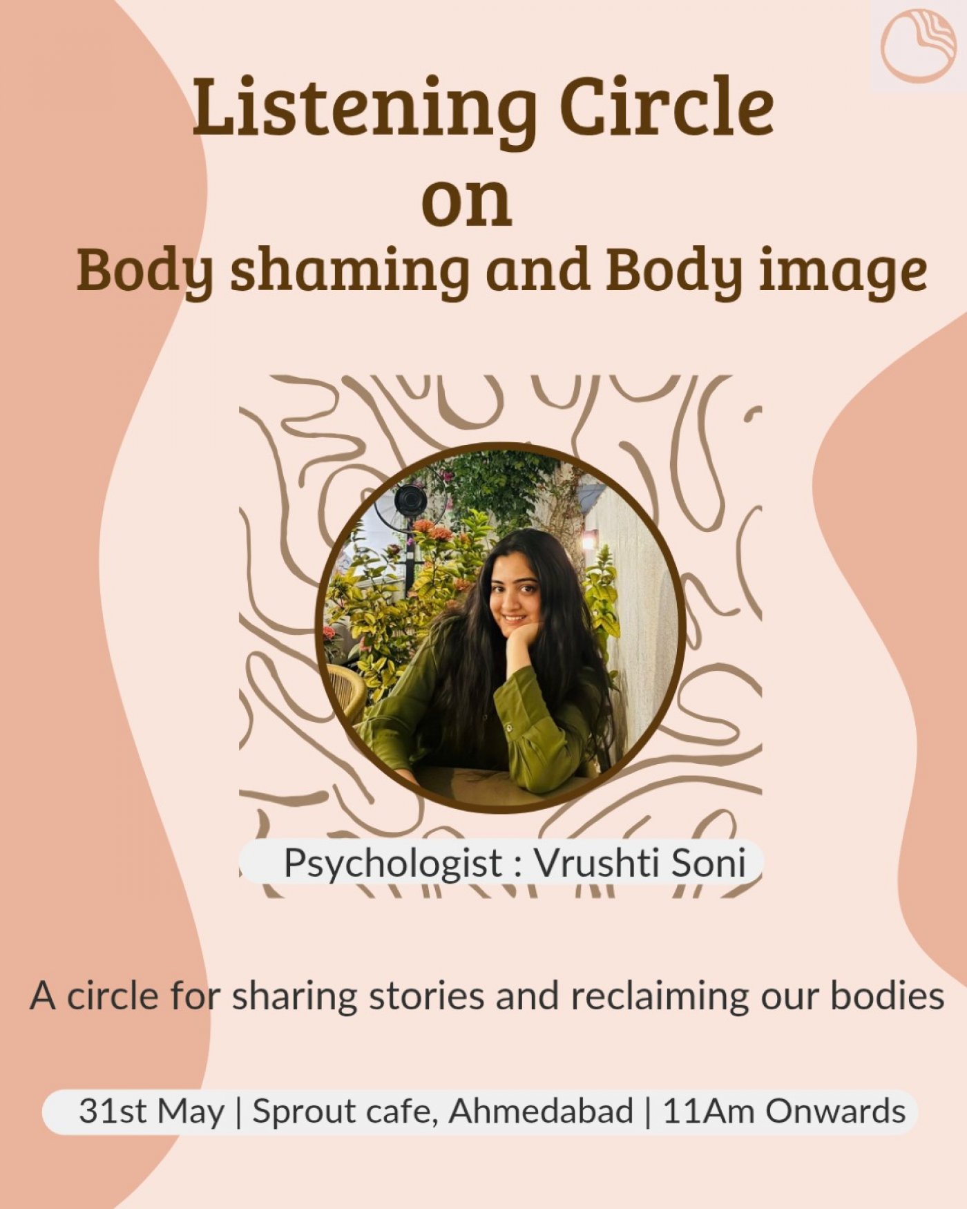 Listening Circle : Body Image Tickets, Sproute cafe, Ahmedabad, 31 May ...