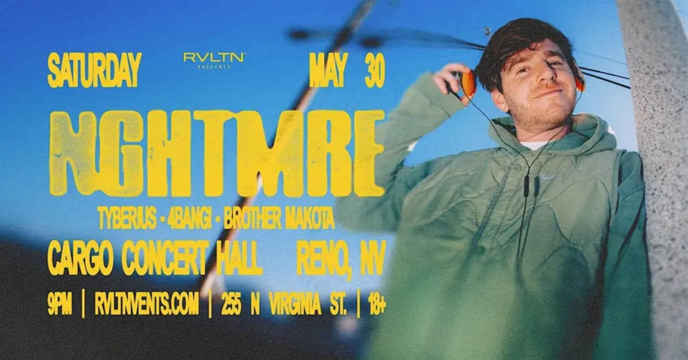 NGHTMRE at Cargo Concert Hall, Cargo : Whitney Peak Hotel, Reno, 30 May ...