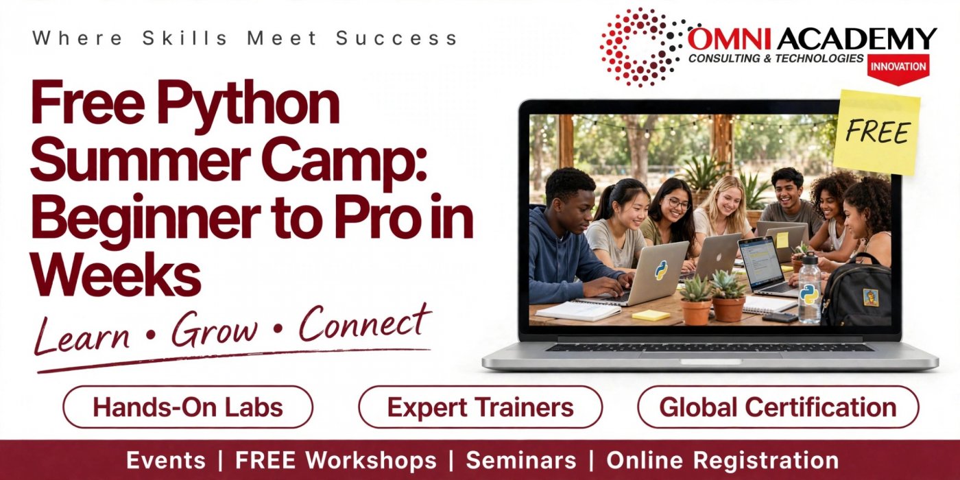Free Python Summer Camp: Beginner to Pro in Weeks Free Workshop 18th ...