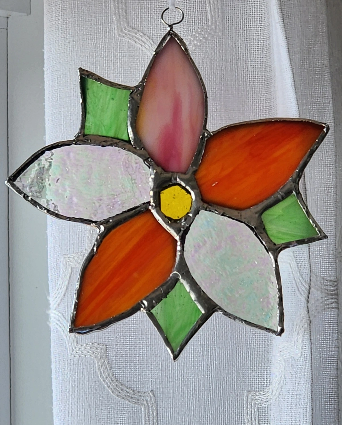 Stained Glass: Succulent Plant, 3206 W Cedar Street, Hessel, MI, United ...