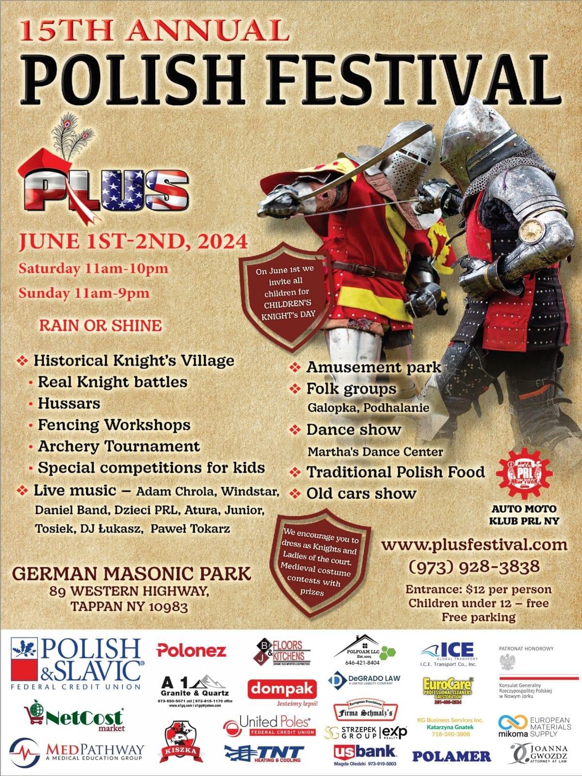 15th Annual PLUS Polish Festival | 89 Western Hwy, Tappan, NY 10962 ...