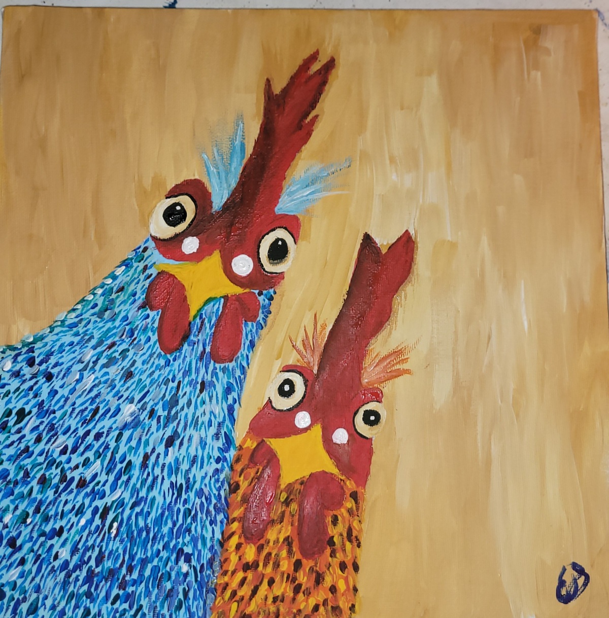 Passion Paint and Sip - Floral Leopard- Big 5 Series, RocoMamas ...